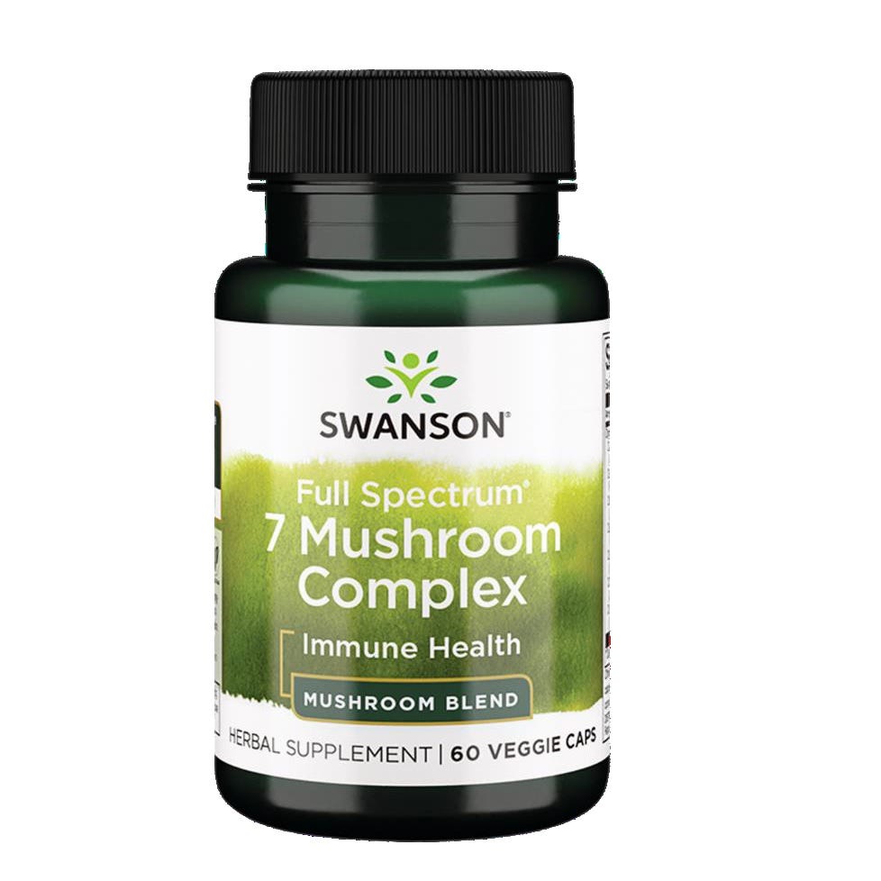 Swanson Full Spectrum 7 Mushroom Complex - Health 2000 New Zealand