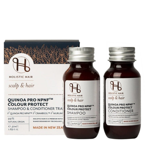 Holistic Hair | Quinoa Pro NPNFâ„¢ Colour Protect Travel Set | Dyed ...