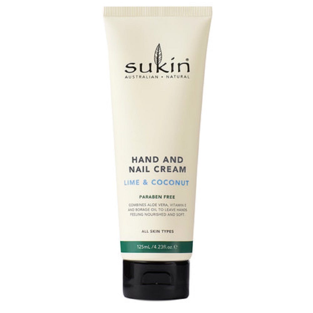Sukin - Hand and Nail Cream - Lime & Coconut - Health 2000
