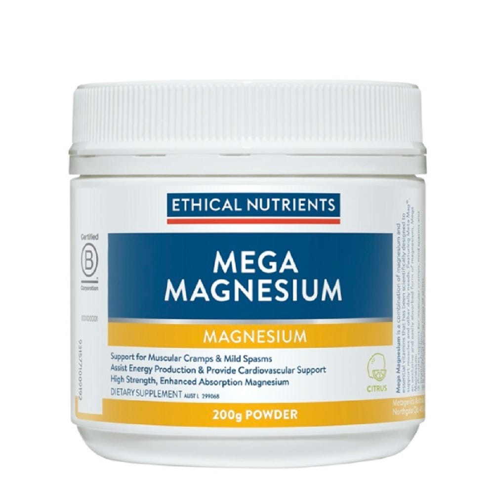 Ethical Nutrients | Mega Magnesium Energy & Stress | Mood – Health 2000