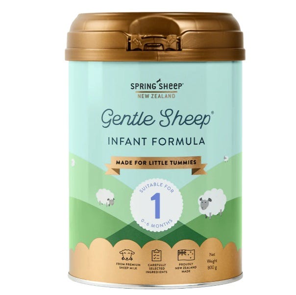 Spring Sheep - Gentle Sheep Infant Formula - Health 2000 – Health2000
